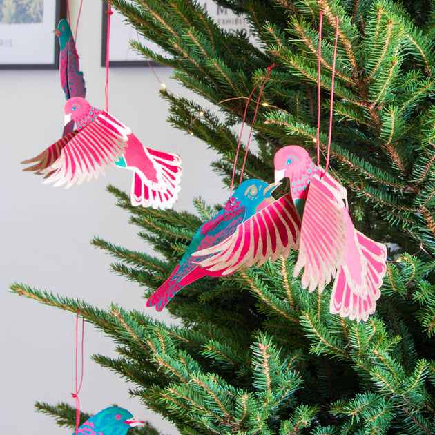 Paper Decorations (4 pack) - Birds | Sunshine No.1