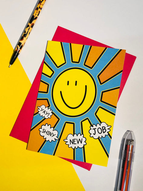 Yay! Shiny new job card | Sunshine No.1