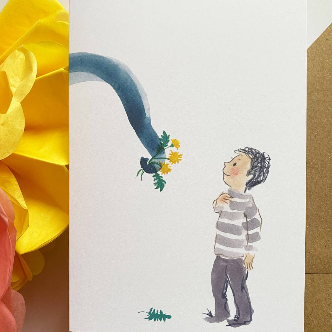 'Elephant Gift' card | Sunshine No.1