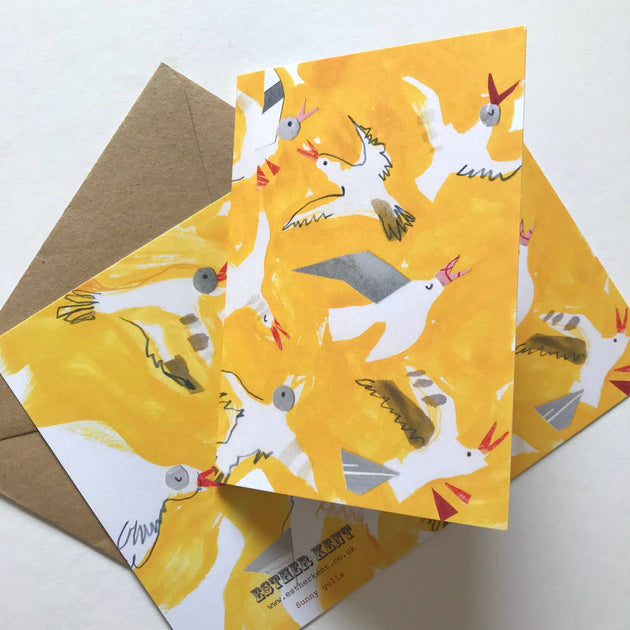 Sunny Gulls card | Sunshine No.1